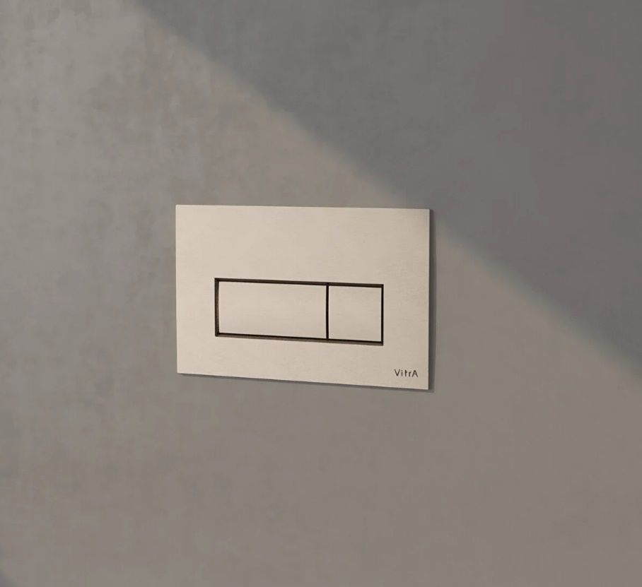 Vitra Root Square 740-2395 Kumanda Paneli Fırçalı Nikel - Etkin Tasarım